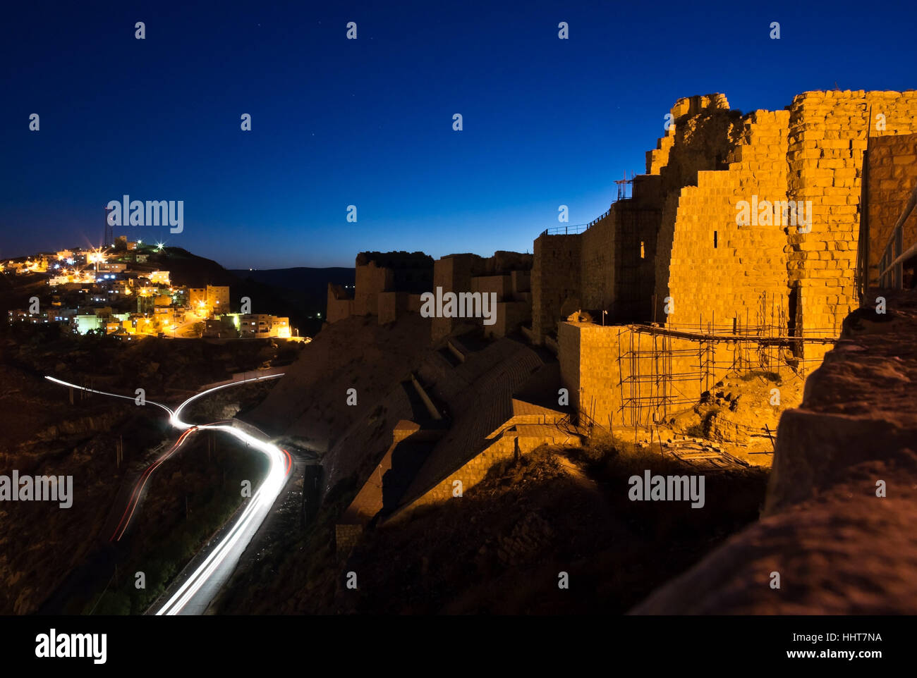 jordan, twilight, style of construction, architecture, architectural ...