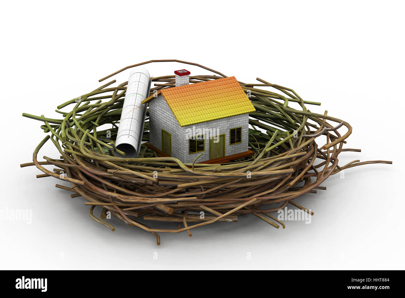 motion, postponement, moving, movement, house, building, calculation ...