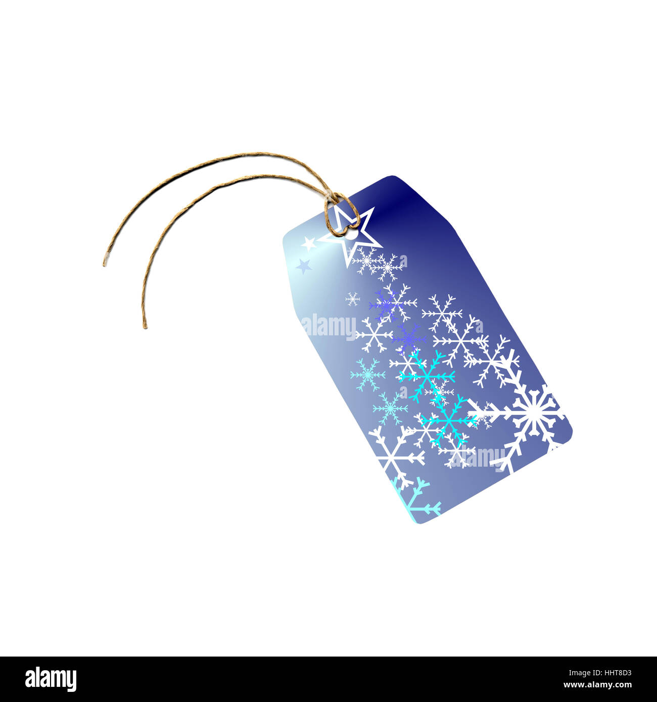 A paper tag or label or sticker Stock Photo - Alamy