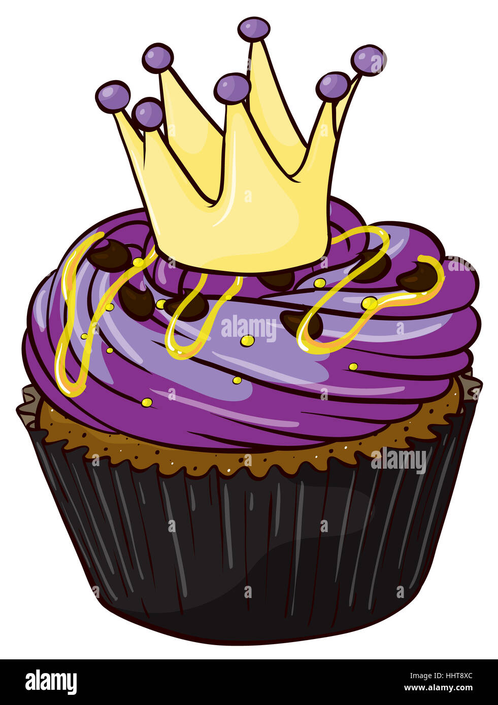 comic, illustration, cartoon, food, aliment, bread, single, sweet ...