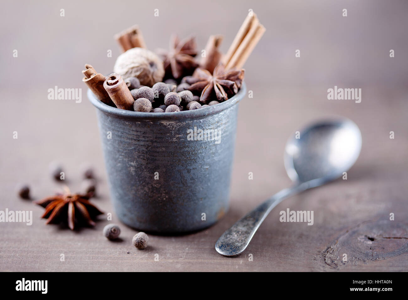 pepper, spices, rustical, rustic, allspice, cinamon, cinnamon, myrtle ...