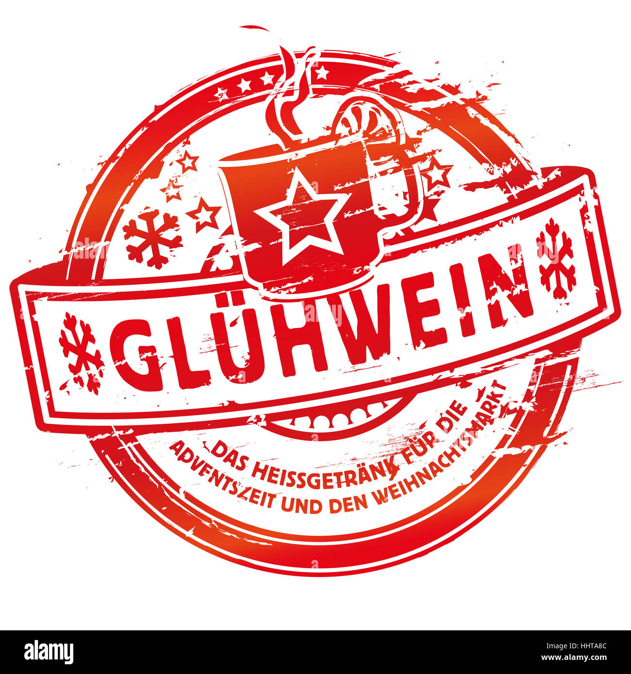 stamp, copy, advent season, mulled claret, seal, cinamon, cinnamon ...