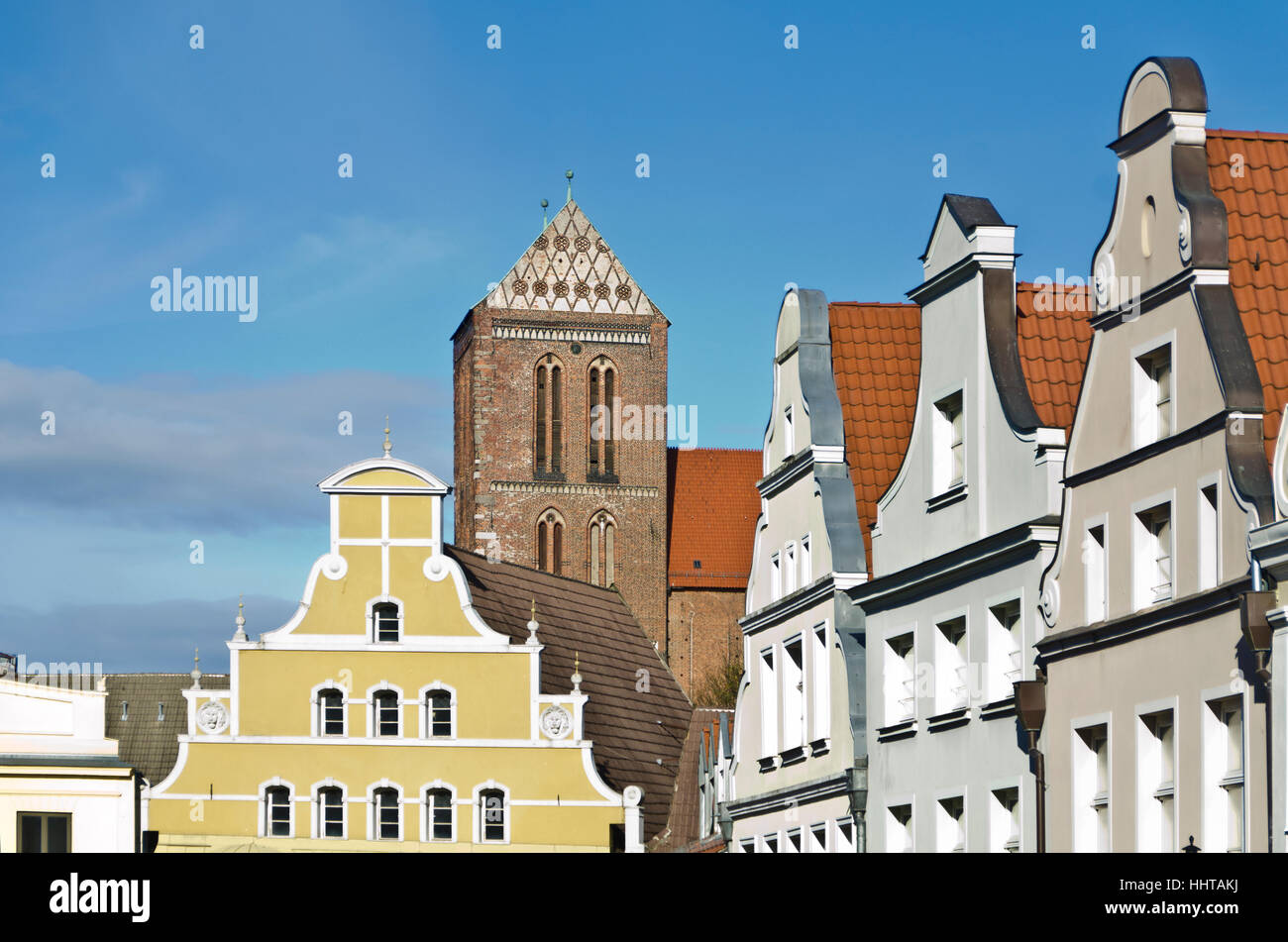 historical, city, town, old town, facade, idea, perspective, point of ...