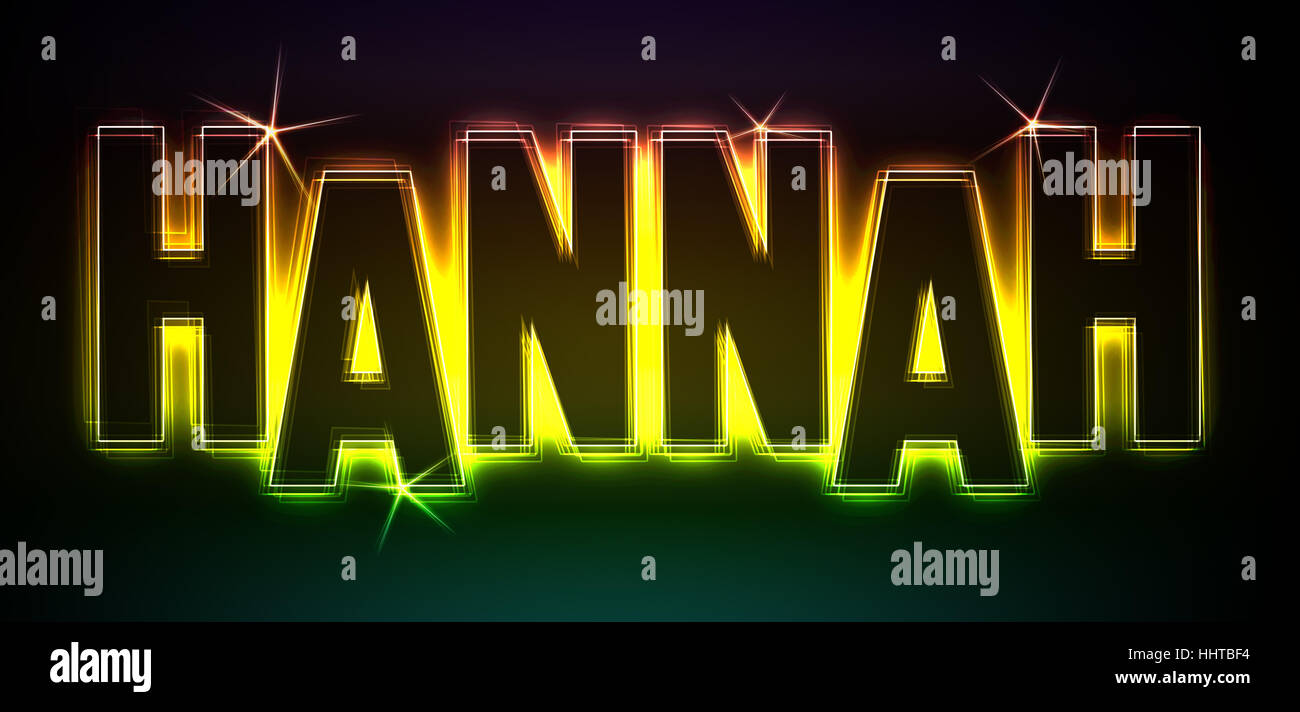 Hannah name hi-res stock photography and images - Alamy