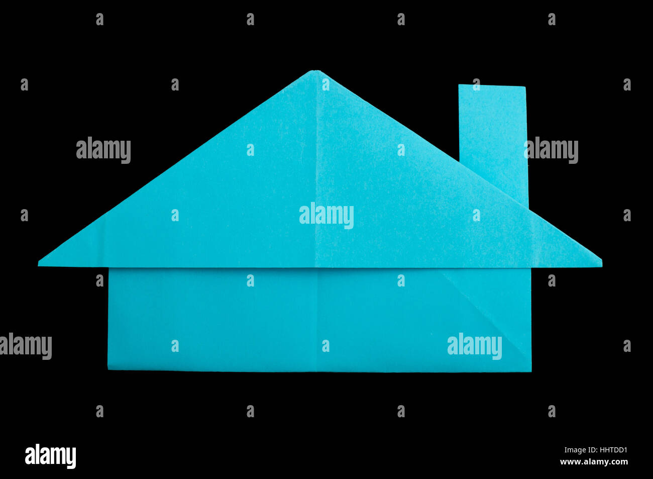 blue, house, building, object, build, city, town, art, isolated, model ...