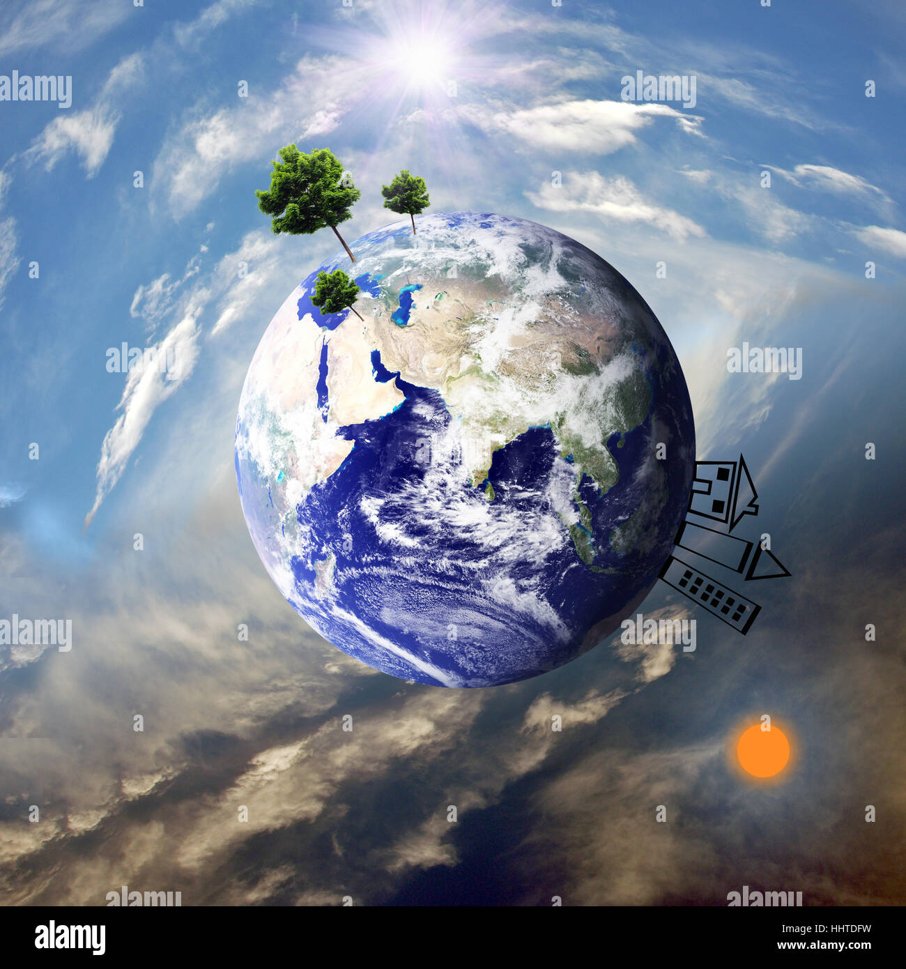 blue, house, building, city, town, environment, enviroment, model ...