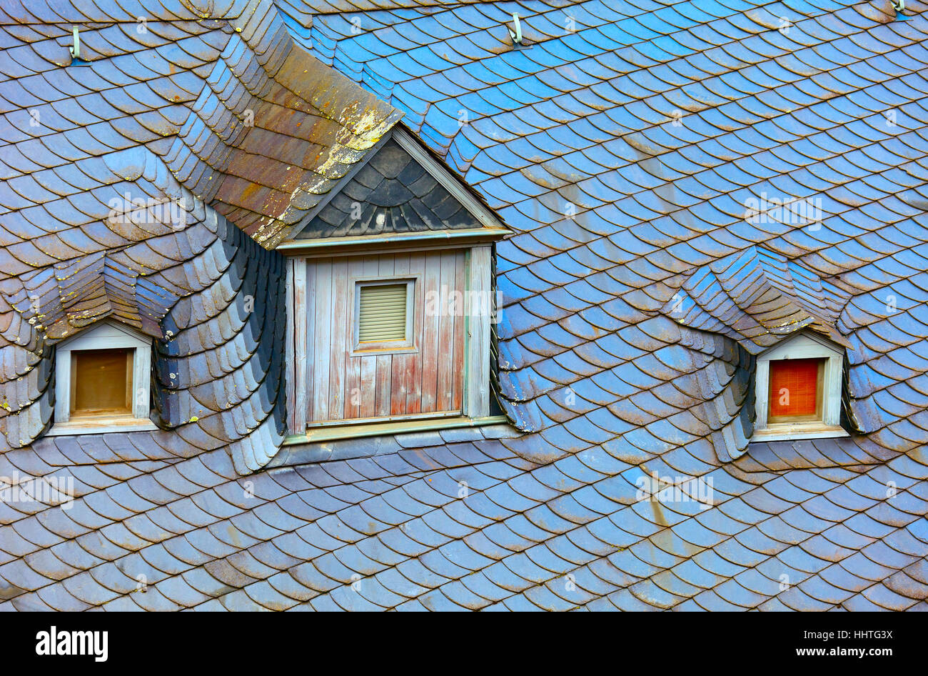 city, town, stone, window, porthole, dormer window, pane, summer ...