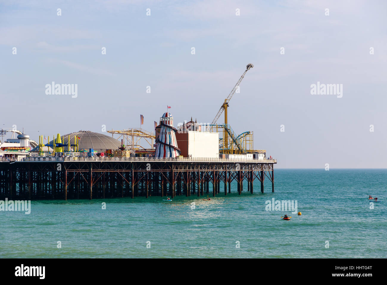 The funfair on Brighton Pier Stock Photo - Alamy