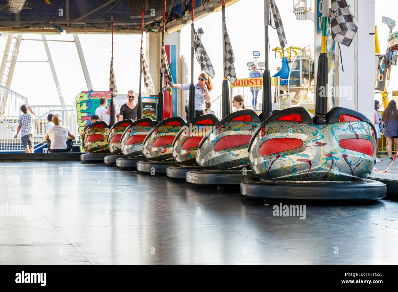 Brighton pier ride hi-res stock photography and images - Alamy