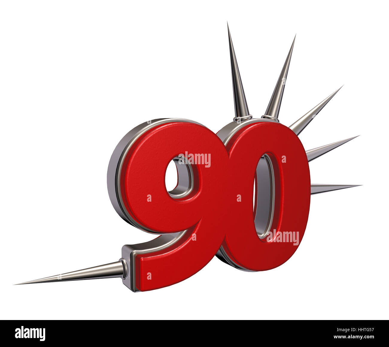 Number ninety hi-res stock photography and images - Alamy