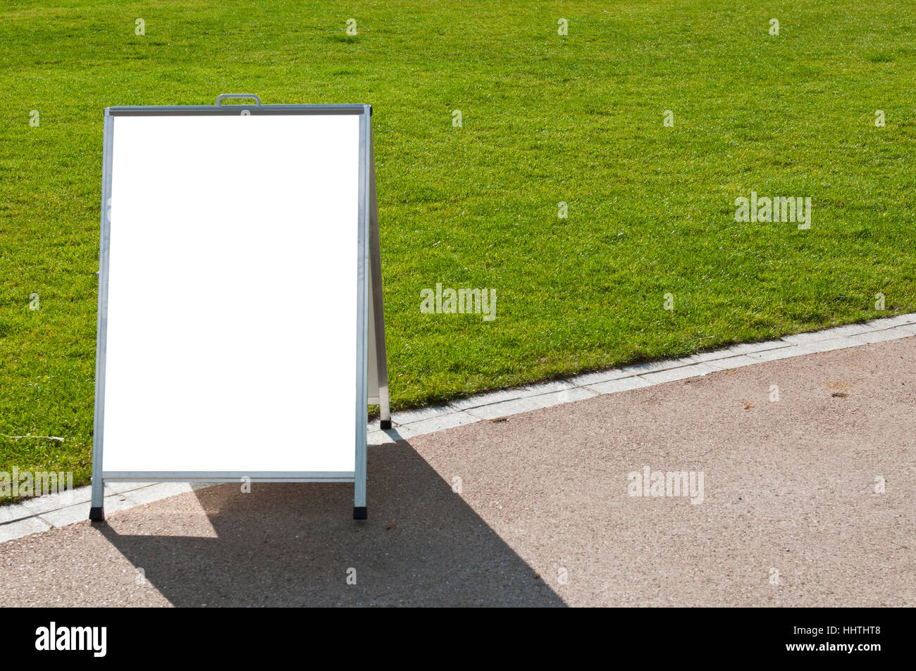 board, banner, billboard, meadow, grass, lawn, green, nature, sign ...