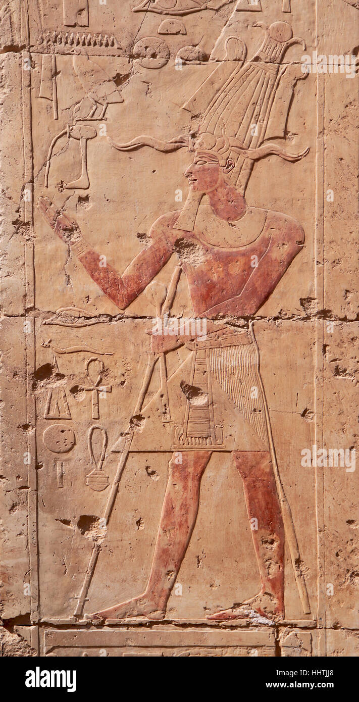 detail, stone, egypt, style of construction, architecture ...