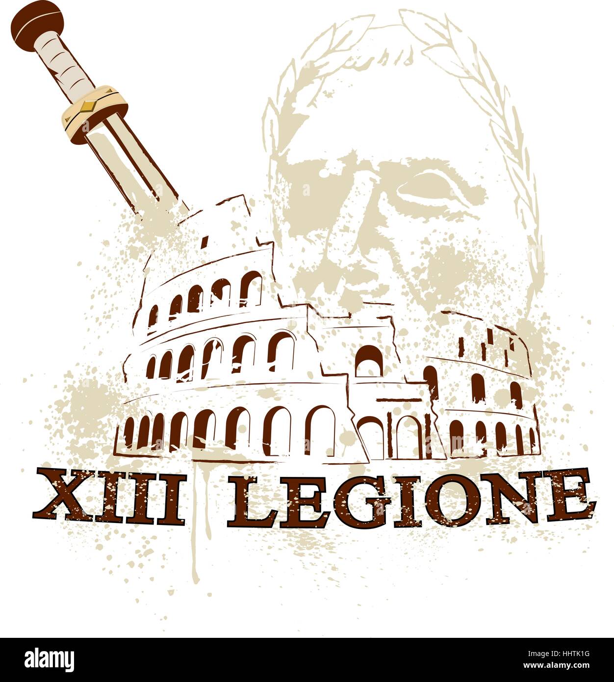 monument, famous, Rome, roma, sword, arm, weapon, colosseum, italy ...