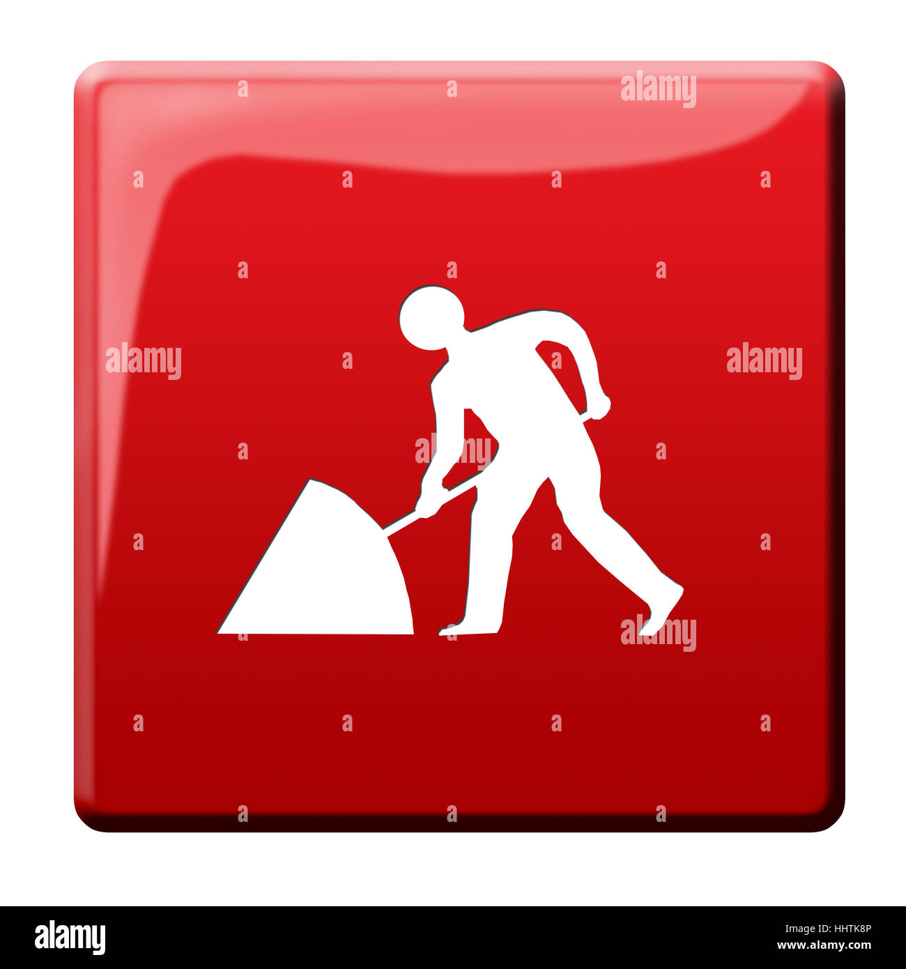 sign, signal, traffic, transportation, shovel, pictogram, symbol ...