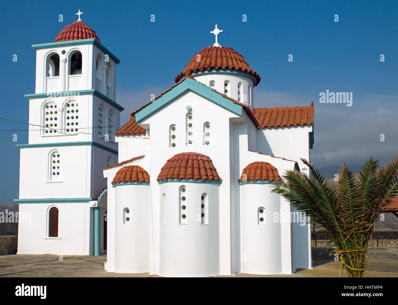 blue, church, dome, greece, red, crete, blue, tower, travel, religion ...