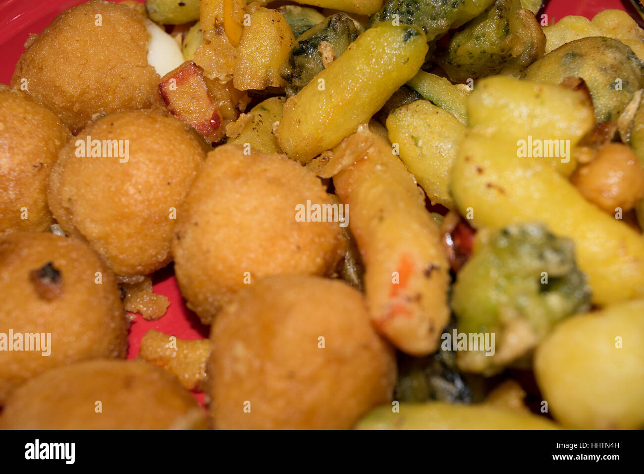 Mix of fried vegetables Stock Photo - Alamy