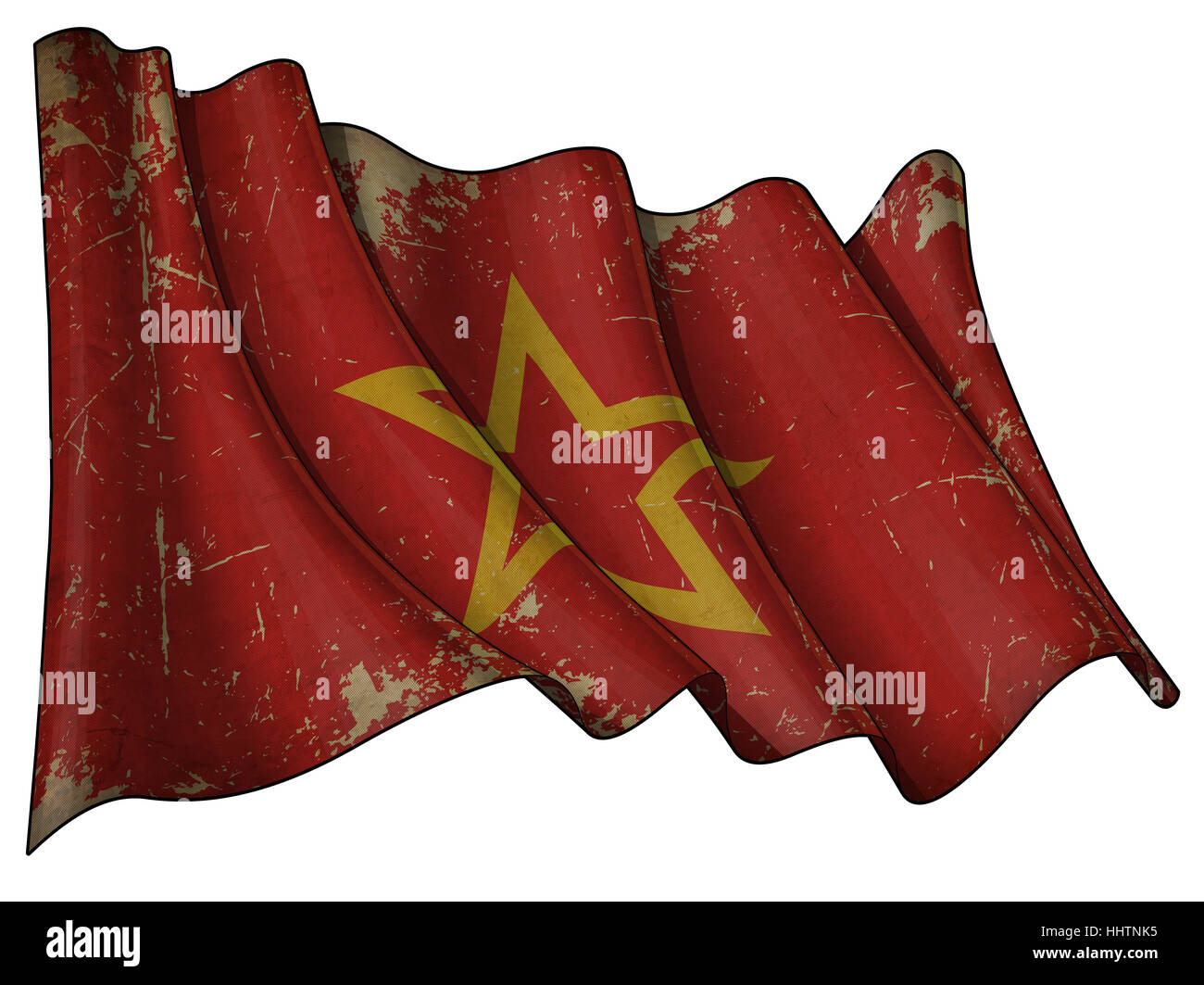 War torn flag hi-res stock photography and images - Alamy