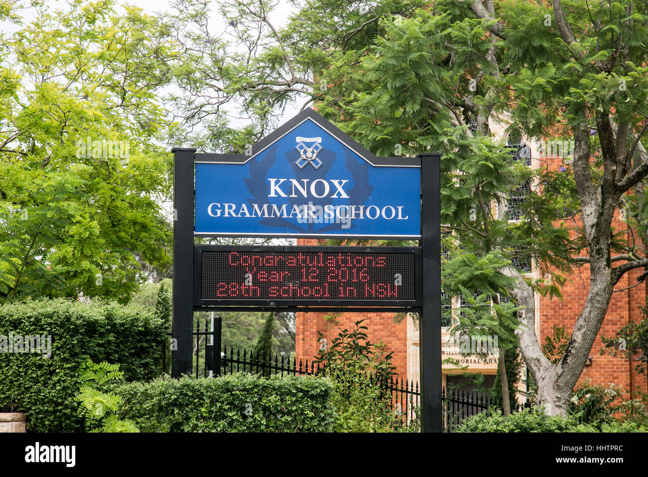 Knox Grammar School, independent, Uniting Church day and boarding ...