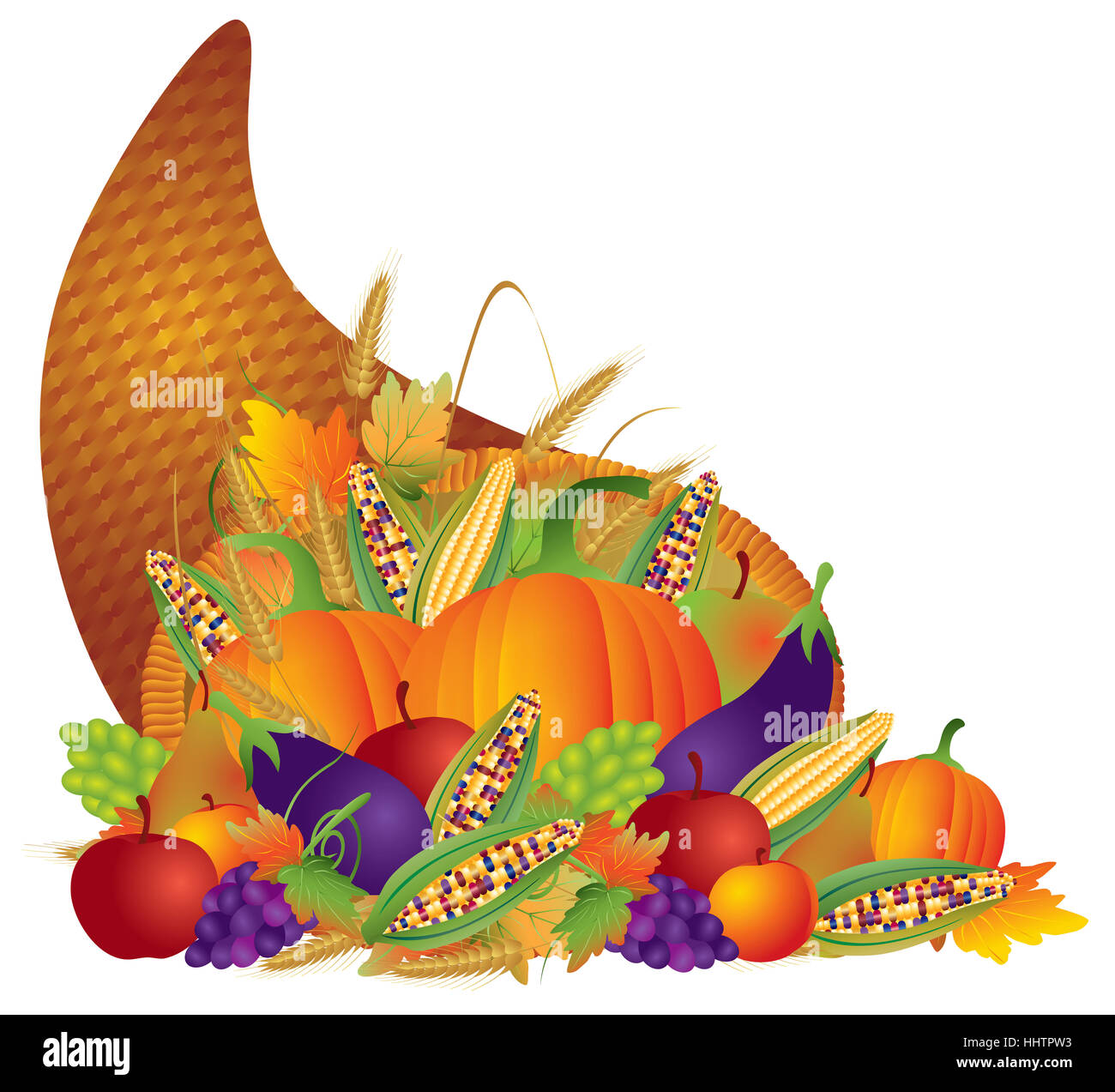 Overflowing cornucopia hi-res stock photography and images - Alamy
