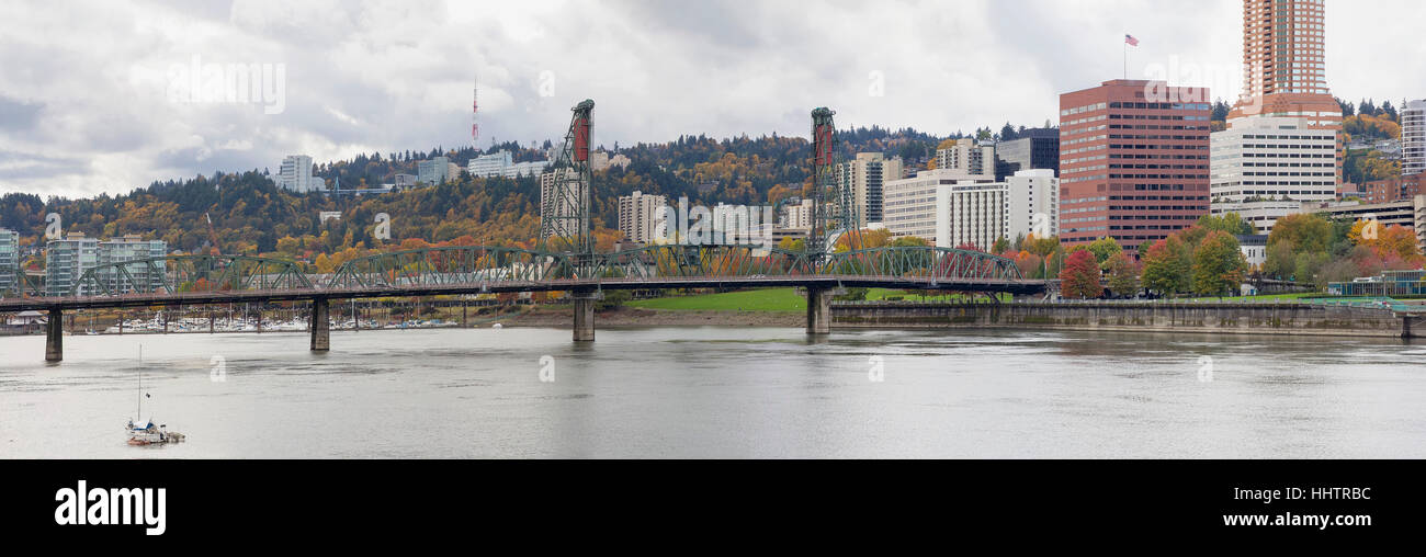 bridge, downtown, waterfront, river, water, travel, buildings, tree ...