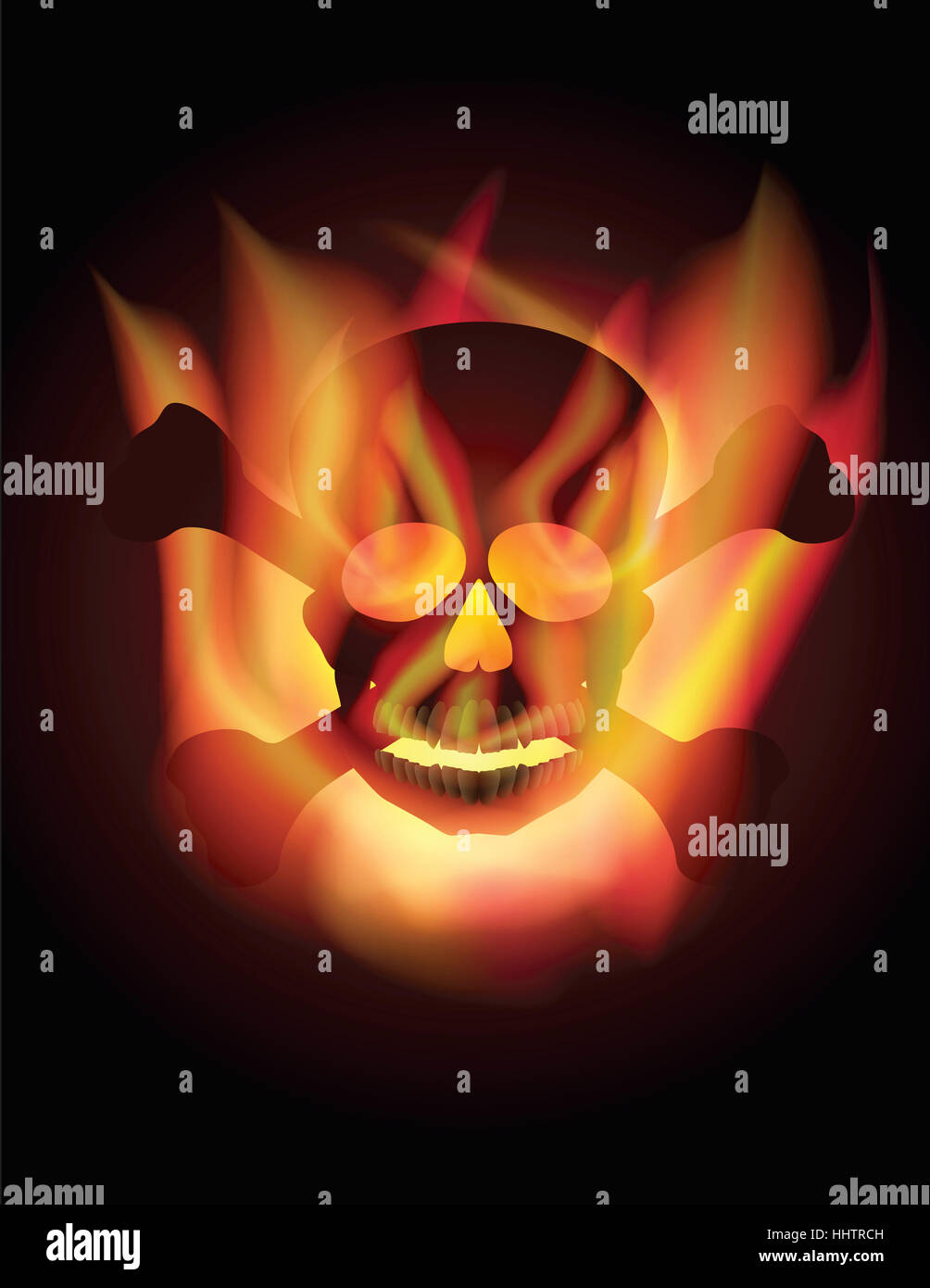 Fire flame drawing hi-res stock photography and images - Alamy