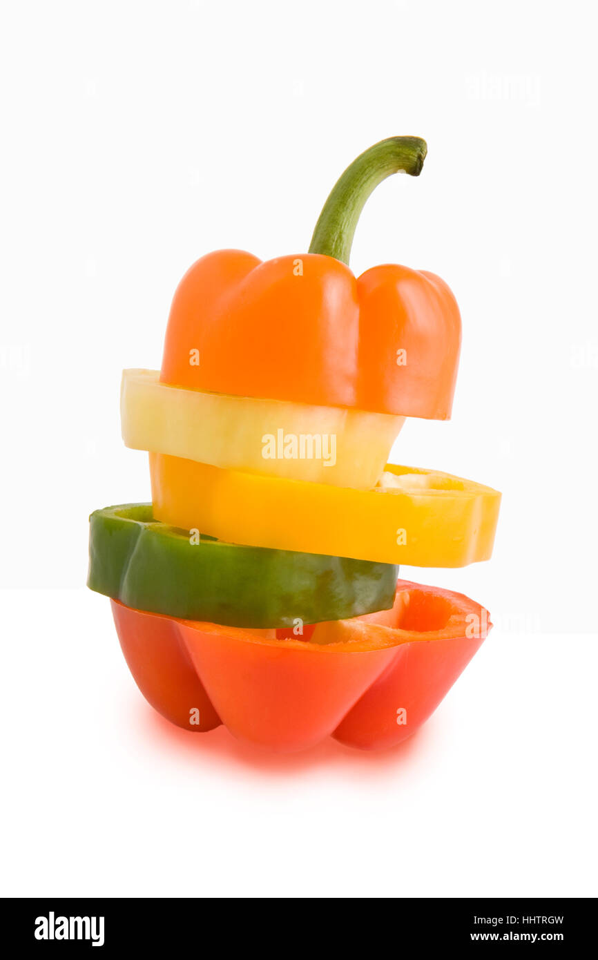 pepper, colour, vegetable, bell, cut, paprika, peppers, slice, color ...