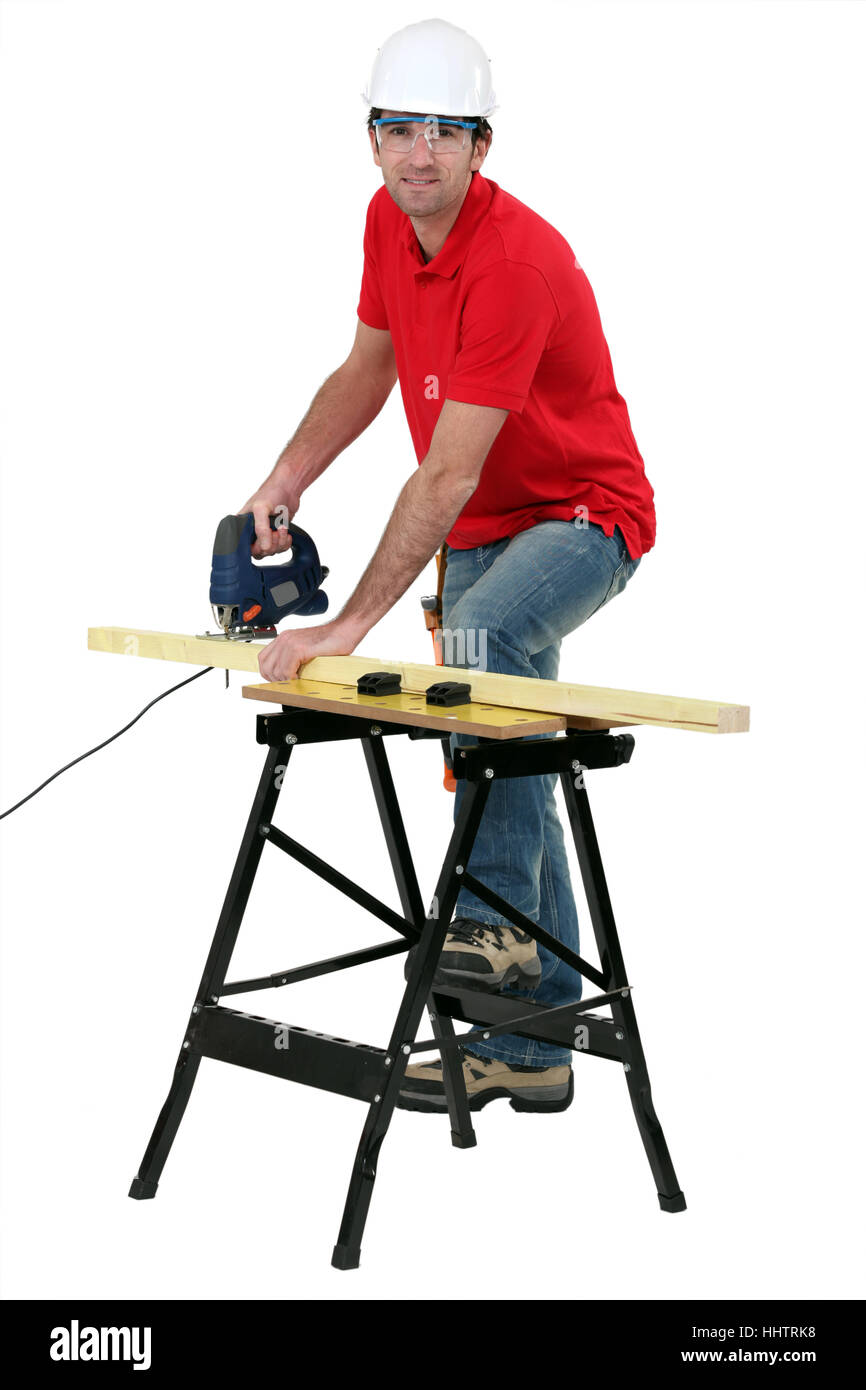 craftsman, tradesman, handicraftsman, helmet, supported, carpenter ...