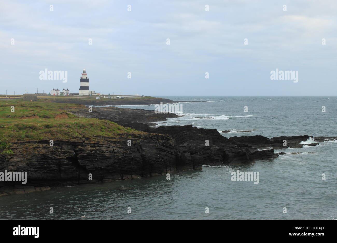 Hook Lighthouse at Hook Head, County Wexford, Ireland Stock Photo - Alamy
