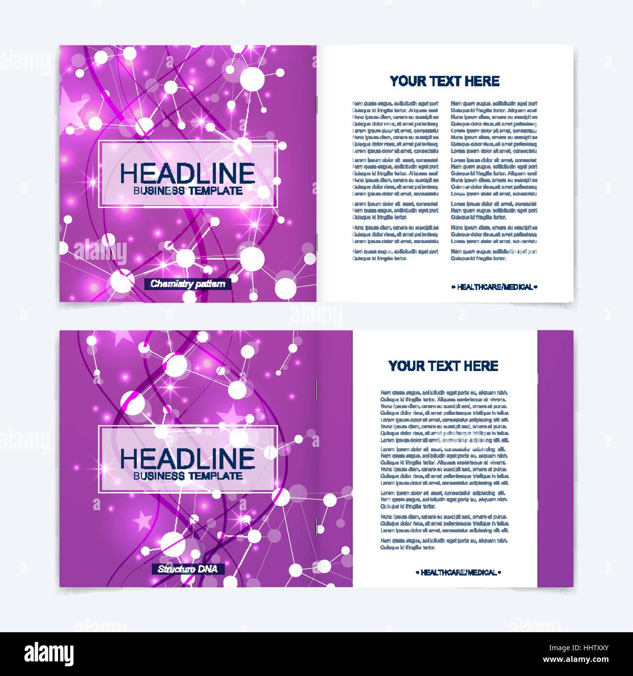 Templates for square brochure. Leaflet cover presentation. Business ...