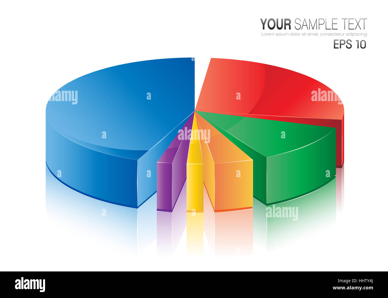 blue, strategy, presentation, isolated, chart, model, design, project ...