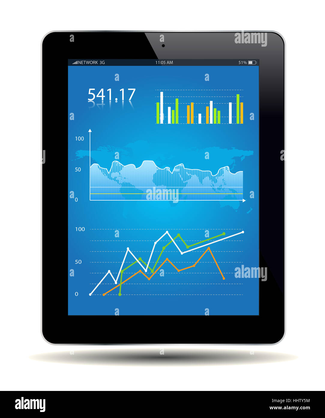 blue, office, laptop, notebook, computers, computer, chart, model ...