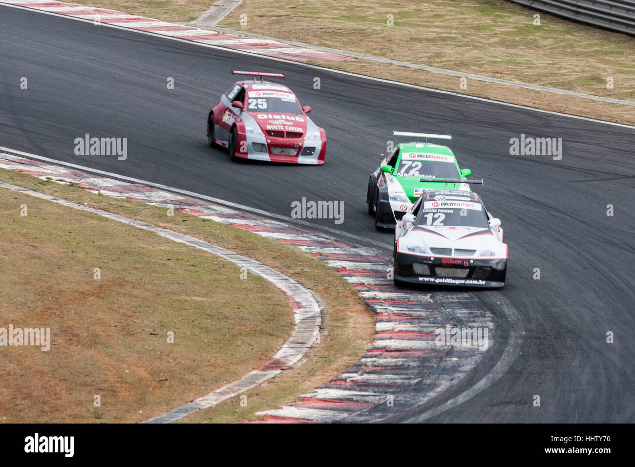 Racing Stock Car Junior Interlagos Brazil Stock Photo - Alamy