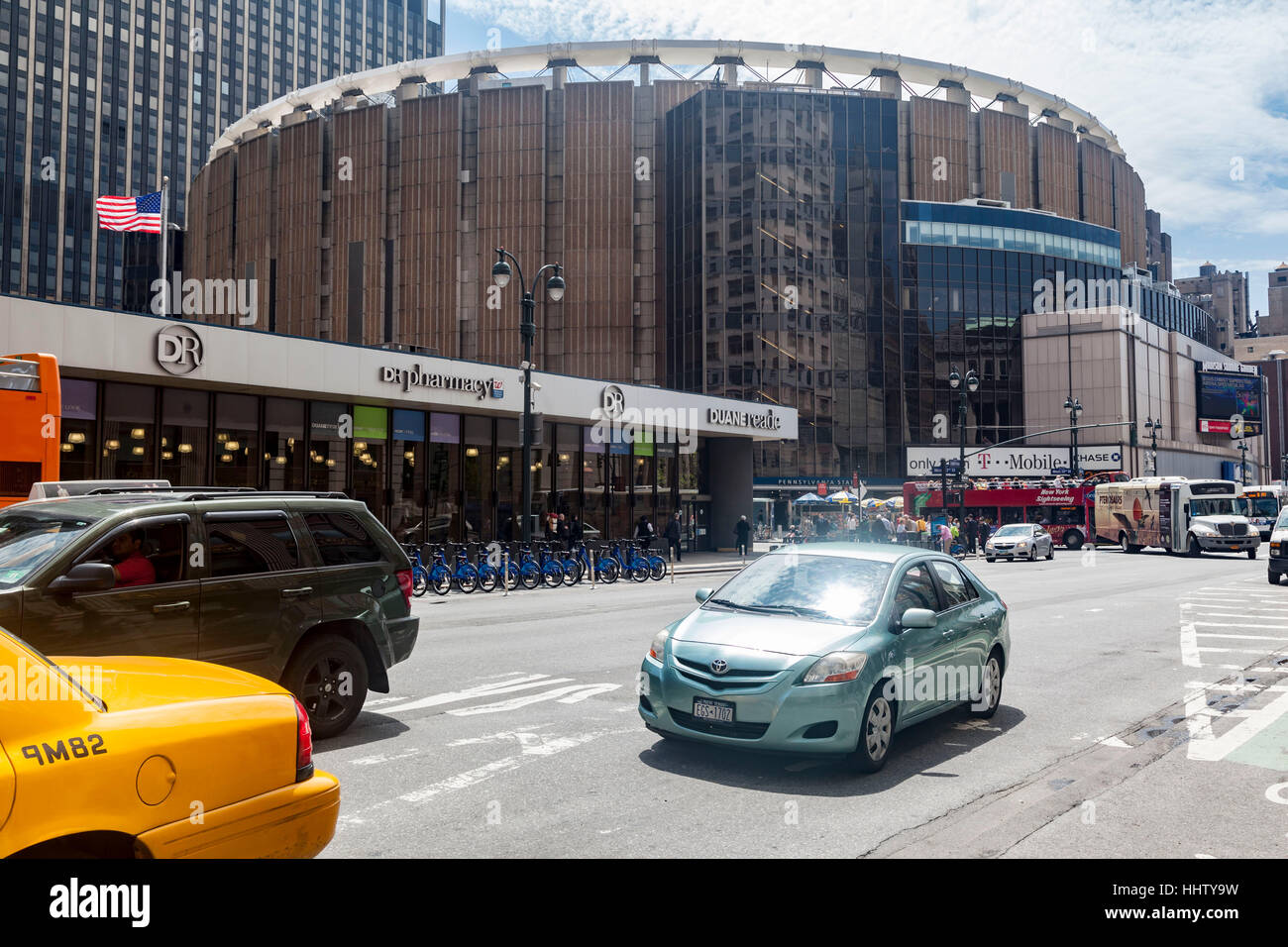 Madison Square Garden Midtown Manhattan New York City Stock Photo - Alamy