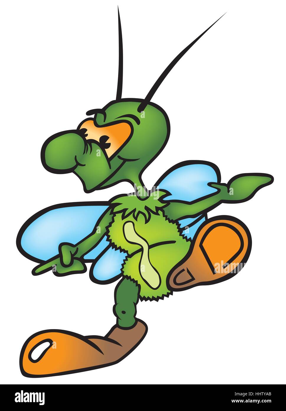 Green smiling bug cut hi-res stock photography and images - Alamy