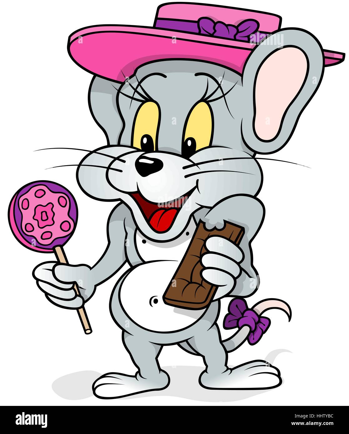 Smiling chocolate bar character hi-res stock photography and images - Alamy