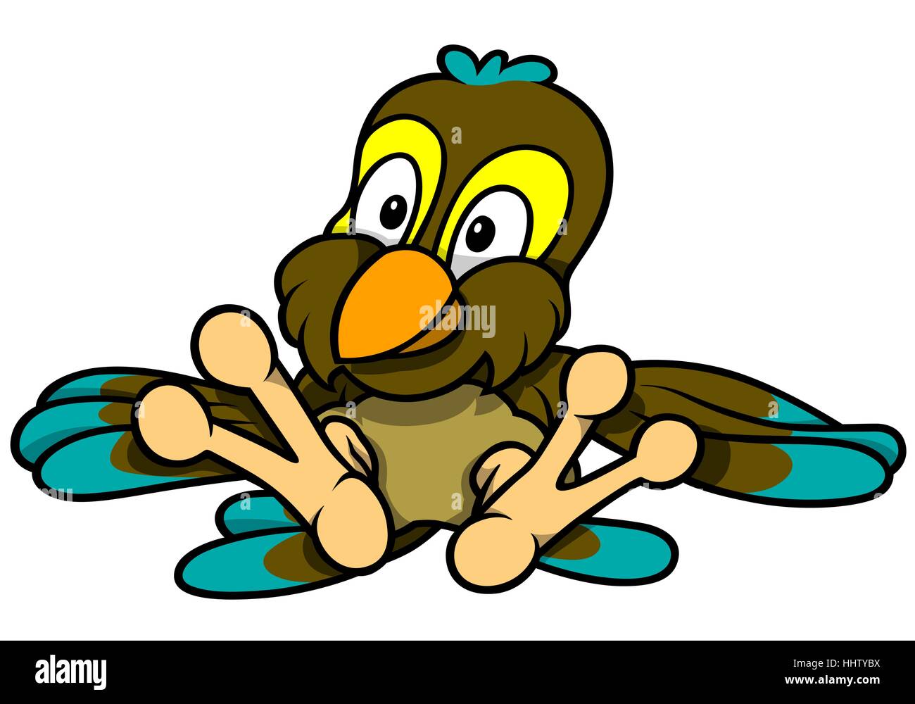 Sparrow cartoon hi-res stock photography and images - Alamy