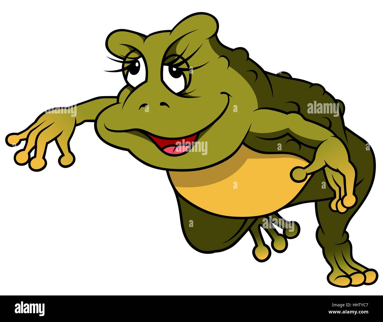 Animated Female Frogs