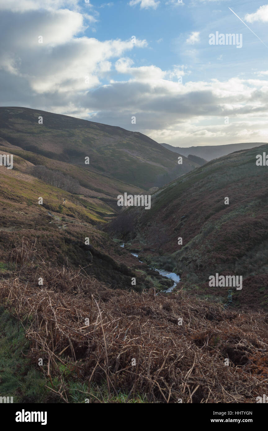 Edale Valley in the Sun Stock Photo - Alamy