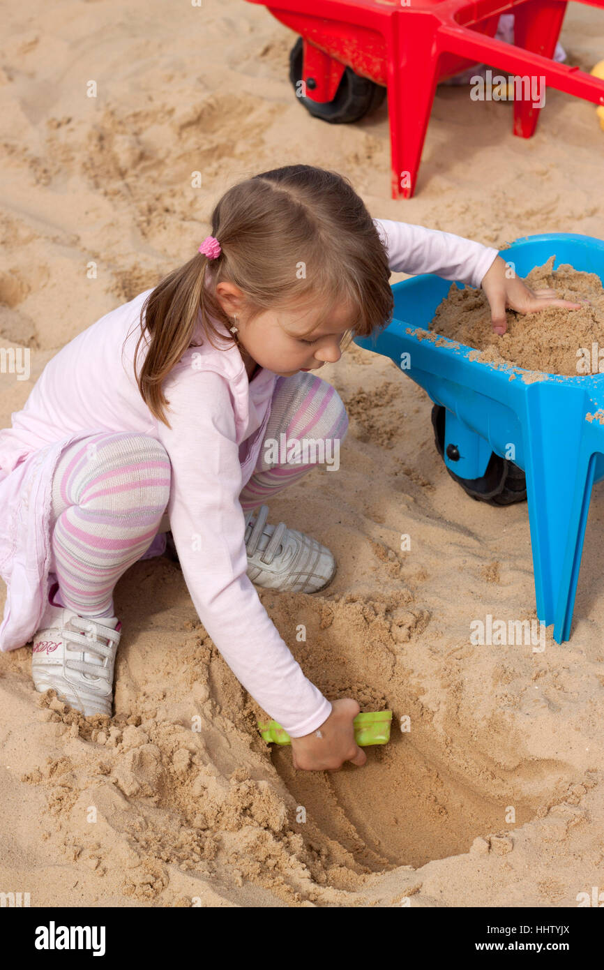 sandbox, childhood, child, sands, sand, playground, girl, girls ...