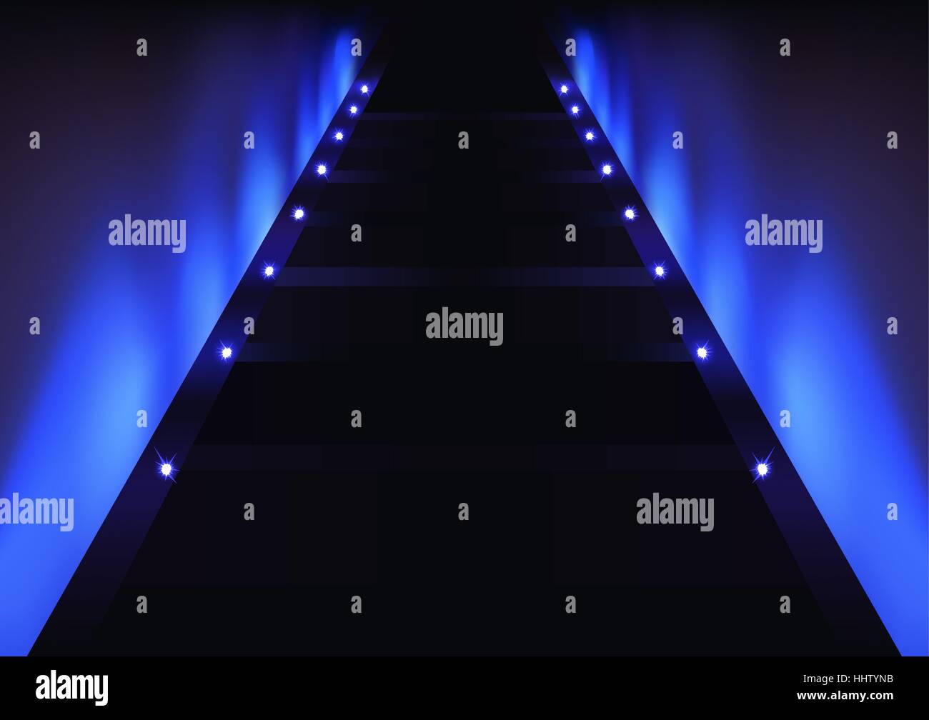 Abstract Blue Glow Background Stock Vector Image & Art - Alamy