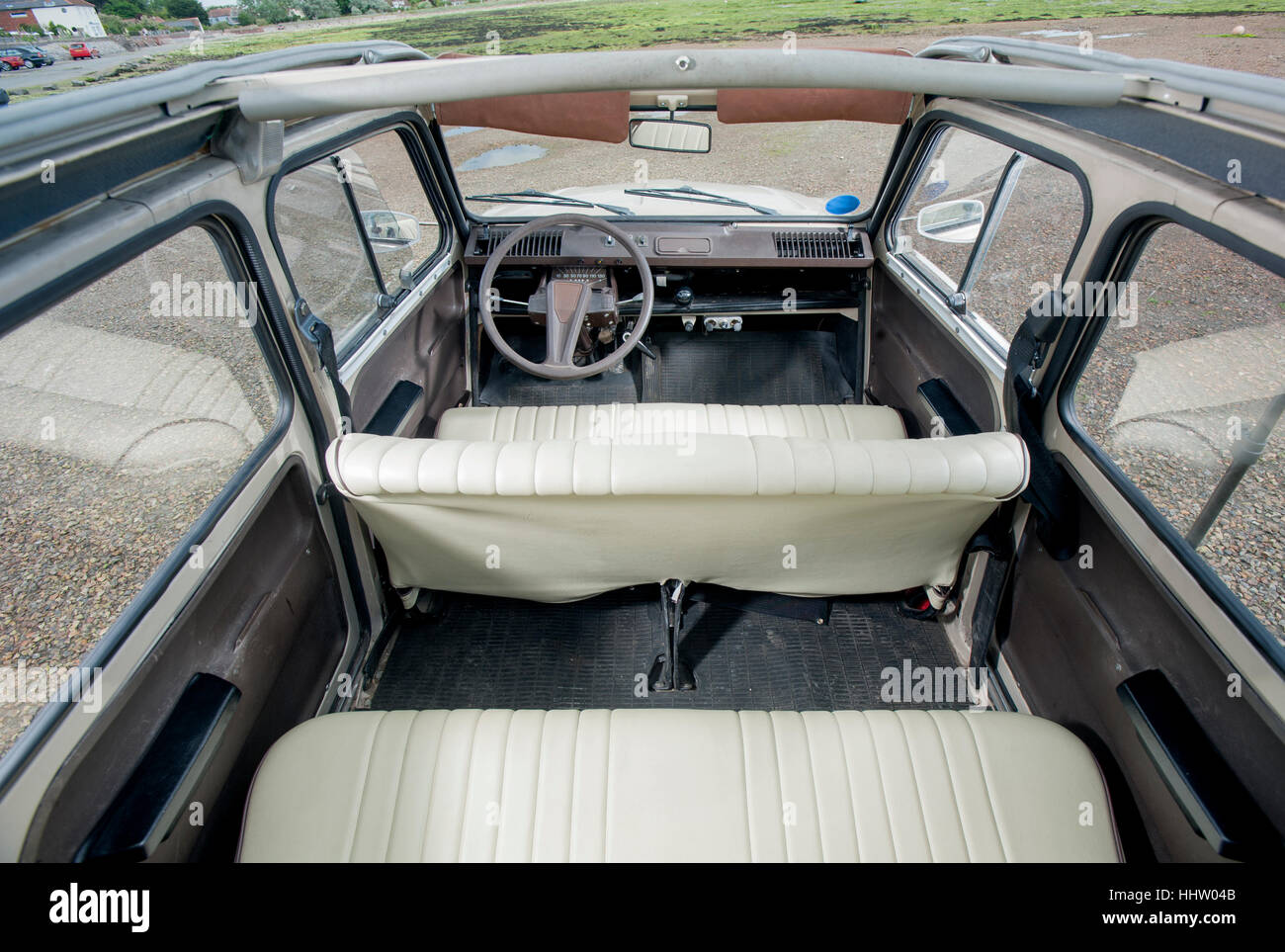 1975 Citroen Dyane 6 French car, luxury version of the 2CV Stock Photo ...