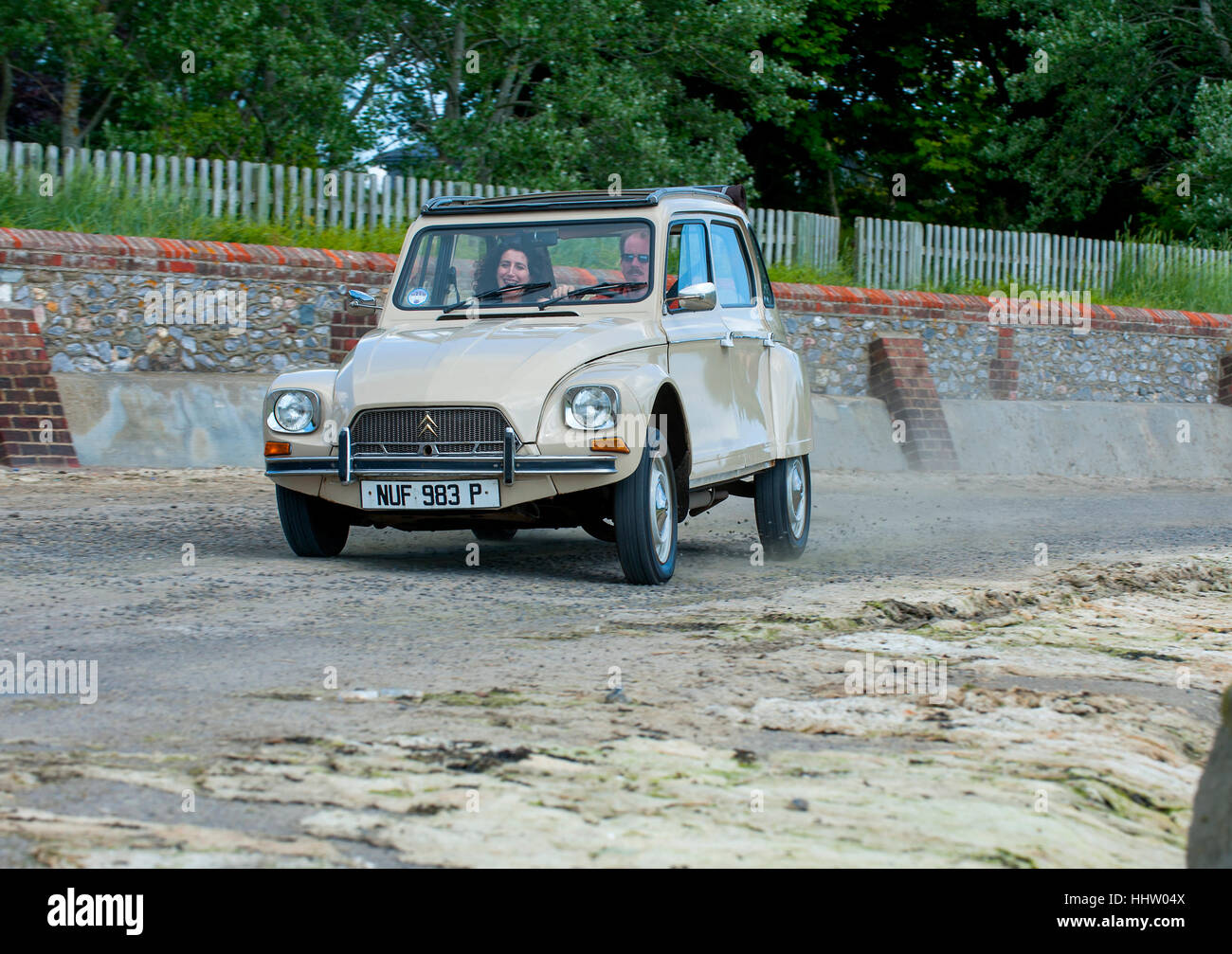 1975 Citroen Dyane 6 French car, luxury version of the 2CV Stock Photo ...