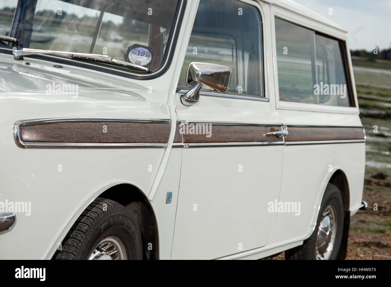 1974 Mini Clubman estate, compact British car Stock Photo - Alamy