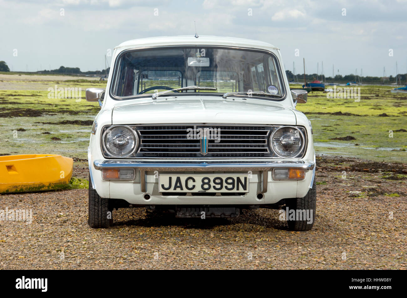 1974 Mini Clubman estate, compact British car Stock Photo - Alamy