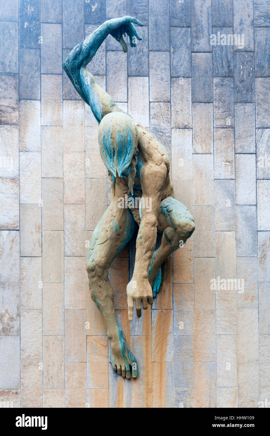 The River God Tyne by David Wynne at the Civic Centre, Newcastle upon ...
