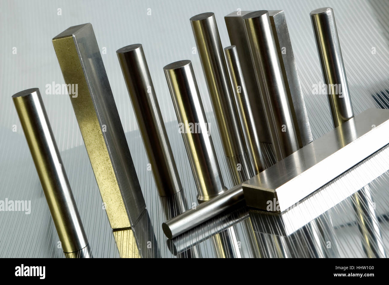 objects, industrial, metal, industrial, reflection, metal, bright ...