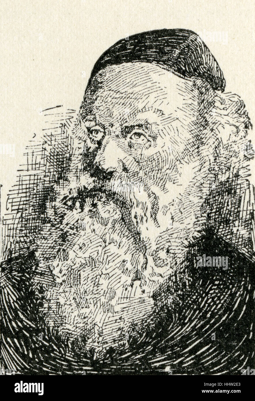 Rabbi shneur zalman of liadi hi-res stock photography and images - Alamy