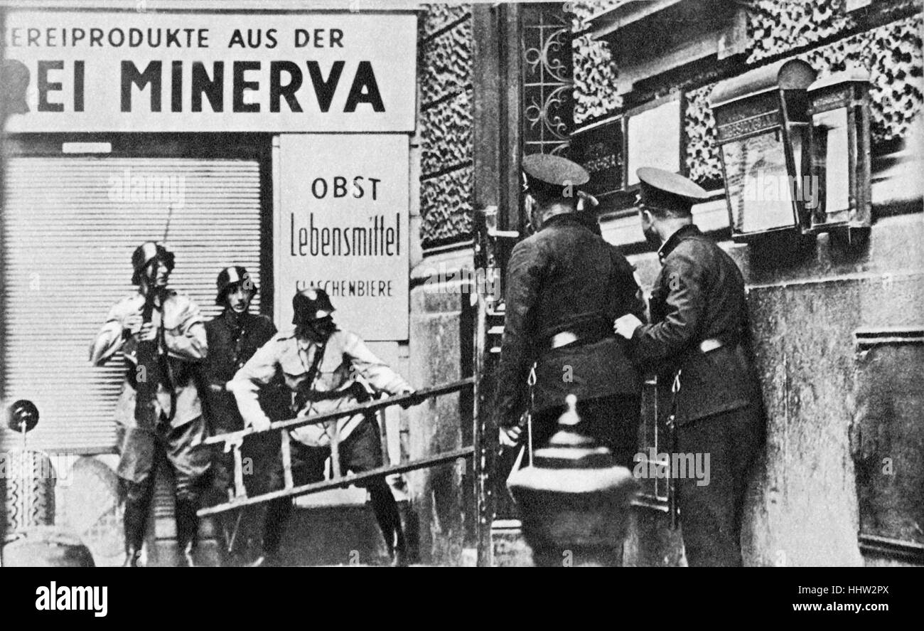 July Putsch, Austria 1934. Failed coup d'etat by Austrian Nazis ...