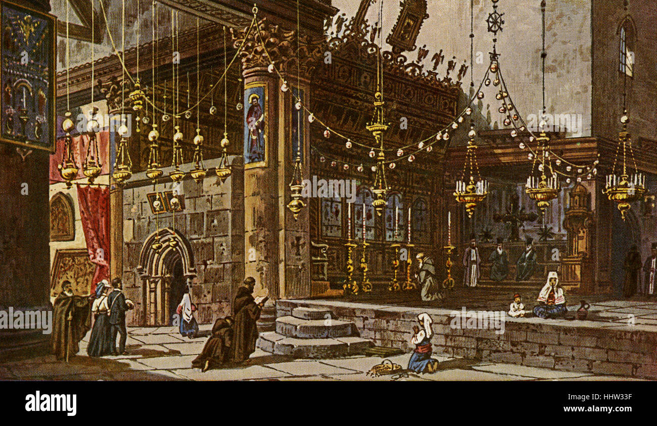 Bethlehem church nativity hi-res stock photography and images - Alamy