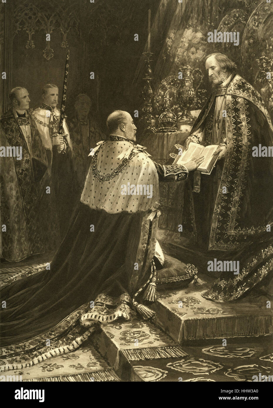 1902 coronation hi-res stock photography and images - Alamy